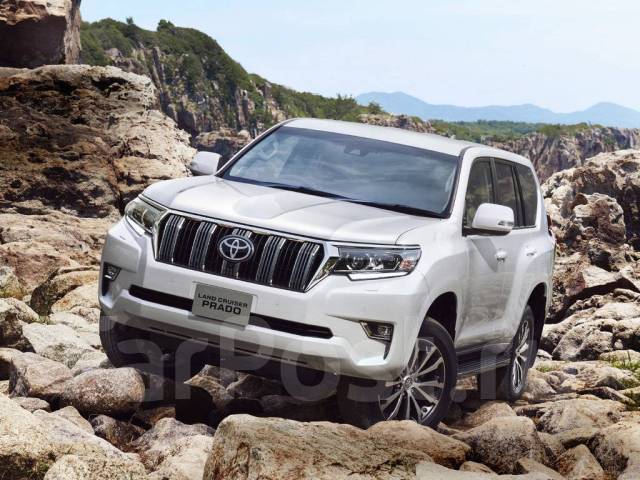 Накладки противотуманной фары Toyota Prado J150 (2017+) купить во ...