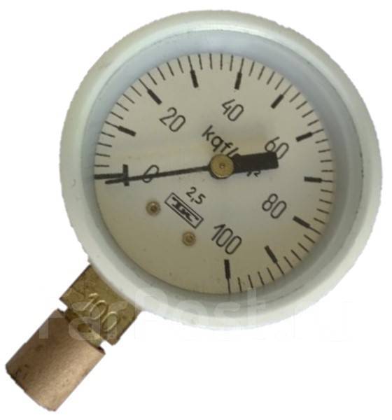МТП-1М 0-100kgf/cm2 d-60мм манометр - Запчасти и аксессуары во Владивостоке