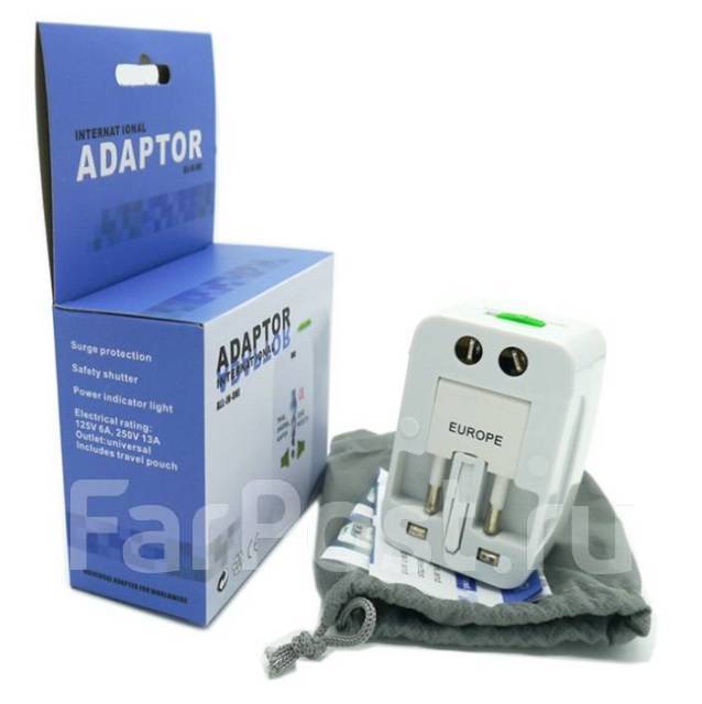 Travel adapter тревел адаптер универсальный для розеток, новый, в ...