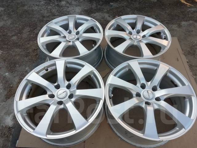 Продам красивые диски R18 PRD из Японии, Bridgestone, 18", 1 шт, 5x114 ...