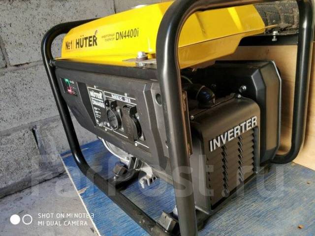 Генератор huter dn4400i, новый, в наличии. Цена: 33 000₽ во Владивостоке