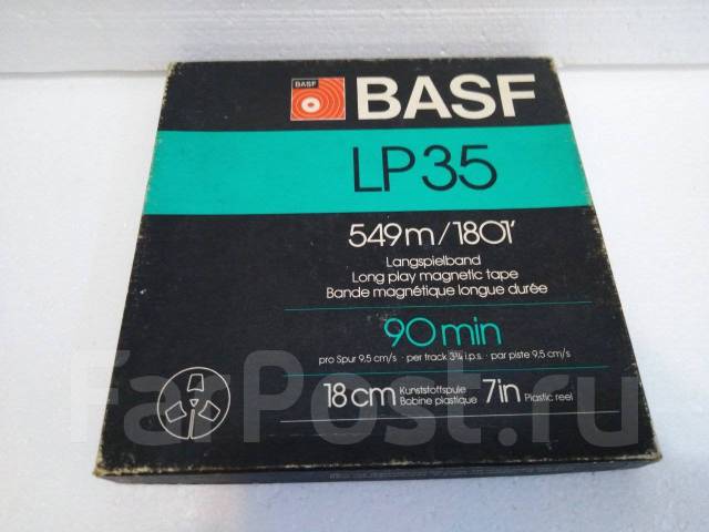 Продам Магнитную ленту для катушечного магнитофона BASF LP-35 во Влади ...