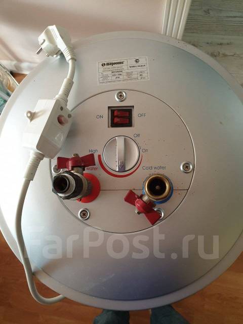 Водонагреватель Thermex 80 л, накопительный, электрический, 2,00 кВт ...