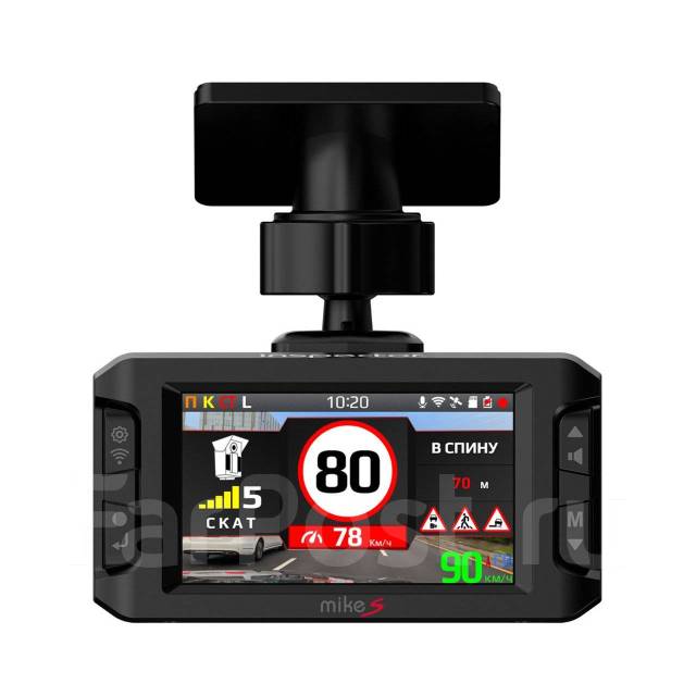 Видеорегистратор с сигнатурным радар-детектором GPS Inspector Mike S N ...
