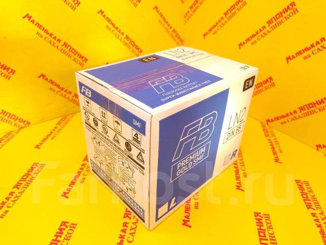 Аккумулятор FB Premium GOLD SMF DIN LN2R 65 А/Ч + скидка за старый, кальциевый, прямая (правое ...