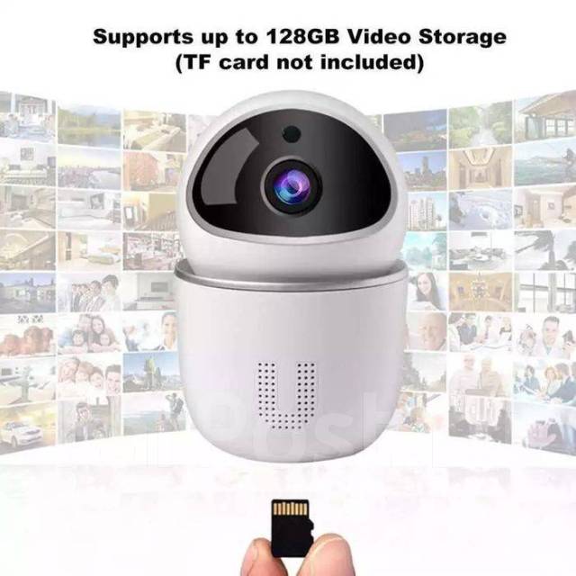 Панорамная Wi-Fi IP-камера HOCO DI10 smart camera 360° ,1080p - Сетевое ...