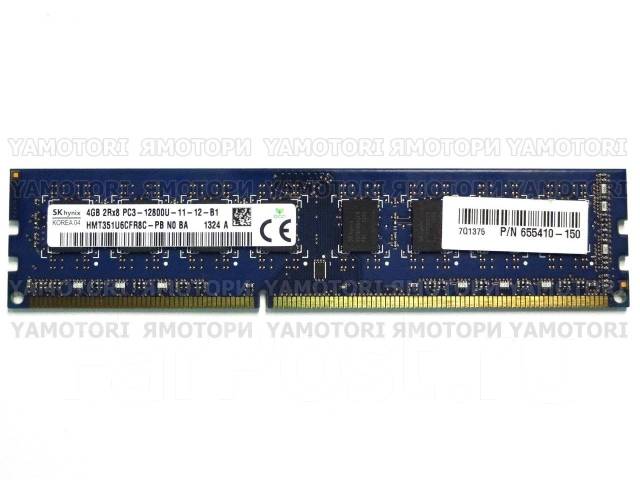 Гарантия! 4GB DDR3-1600 SKHynix (1x4GB) PC3-12800U 2Rx8 4ГБ #409 - Оперативная память во ...