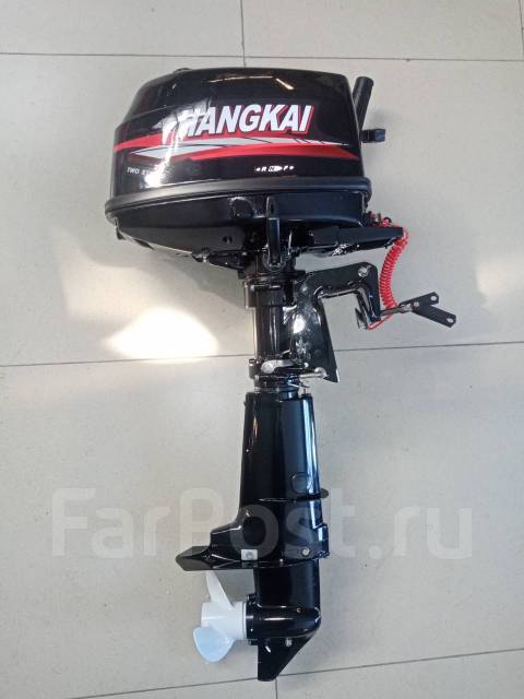 Лодочный мотор Hangkai 6.0HP (2-х тактный, V-102см3, вес 21кг), 6,00 л ...