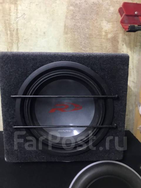 Alpine SWR-1242D, компонентные, сабвуферы (нч), 750 Вт, пассивный, с ...