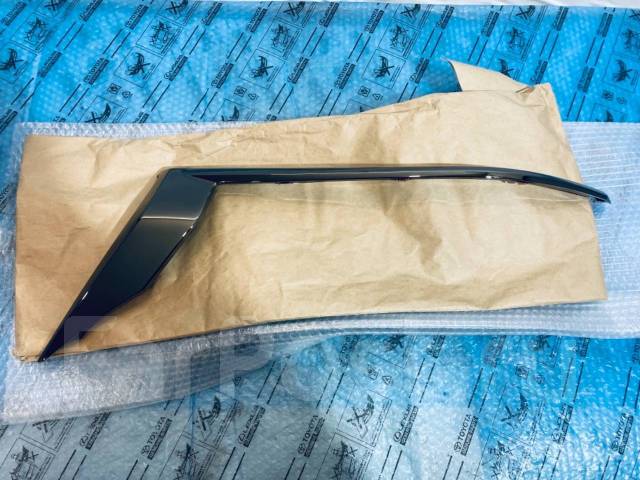 Молдинг тёмный на левую фару Toyota Land Cruiser Prado 150 купить в ...