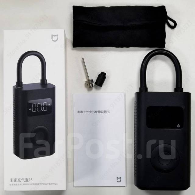 Компрессор для шин, электрический, Xiaomi, аккумуляторный - Инструмент ...