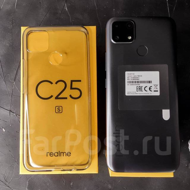 Realme C25S 4ГБ+64ГБ Серый Ростест! + Bluetooth наушники! «XM Store ...