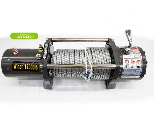 Лебедка Electric Winch 12v.12000LBS купить во Владивостоке по цене: 20 ...