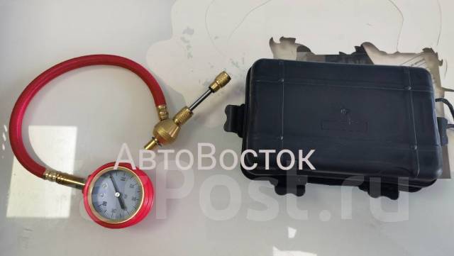 Манометр шинный с дефлятором (0-4атм. ) в пластиковом кейсе, новый, в ...