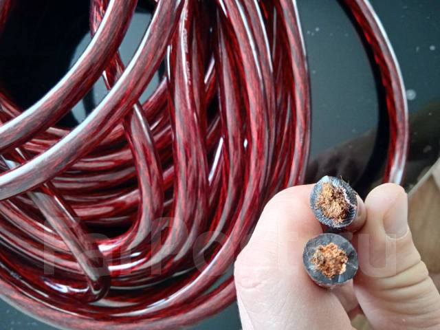 Силовой аудио кабель из Японии Power Cable 2GA, новый, в наличии. Цена ...