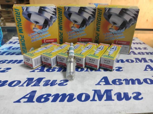 Свеча зажигания IK20 Denso ЦЕНА ЗА 8шт Iridium Power в Наличии купить ...