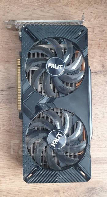 Видеокарта Palit GeForce GTX 1660 Super Gaming Pro OC, б/у, в наличии ...
