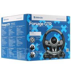 Руль Defender Forsage GTR, новый, в наличии. Цена: 6 000₽ во Владивостоке