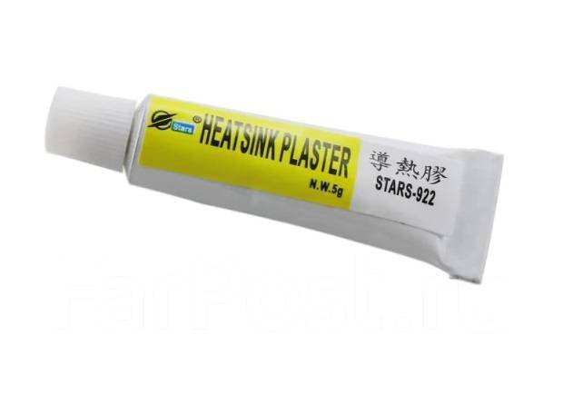 Термопроводящий клей 5г. Heatsink Plaster Stars-922, DIY - Прочая ...