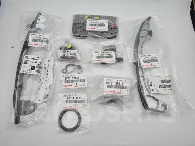 Комплект ГРМ цепной 1AR, 2AR - FE/FXE. Toyota оригинал 13506-36010 ...