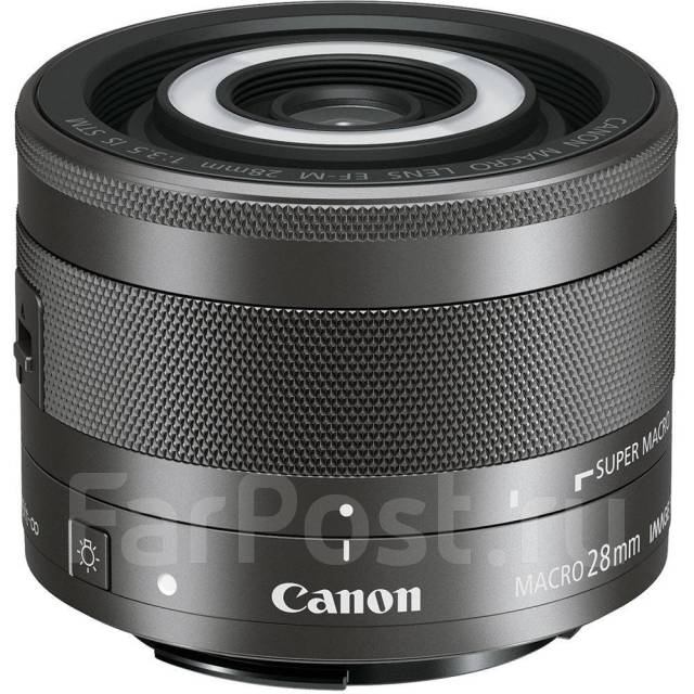 Объектив Canon EF-M 28mm f/3.5 Macro IS STM - Объективы во Владивостоке