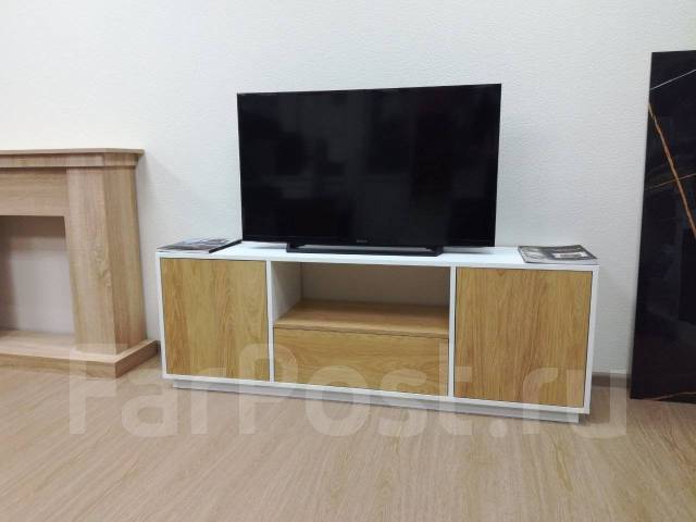Стильная тумба ТВ под телевизор Dekor Lux 1500. Длина 150. Высота 53 ...
