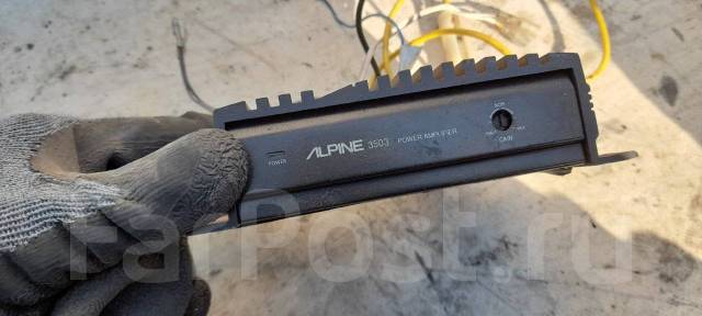 №3922. Усилитель Alpine 3503, 2-канальный, б/у, в наличии. Цена: 500₽ во Владивостоке