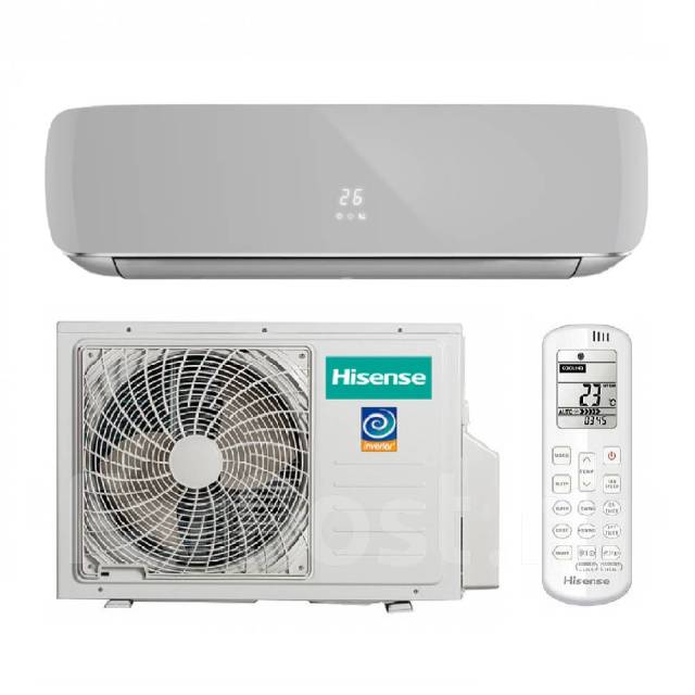 Инверторный кондиционер Hisense Crystal Silver DC AS-13UW4Rvetg01(S ...