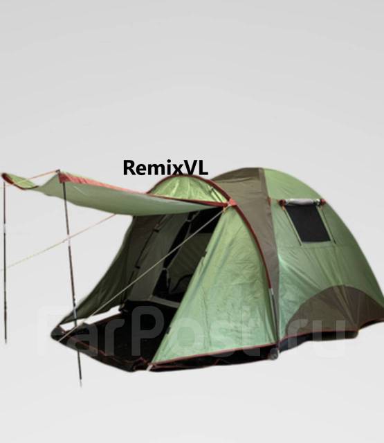 Палатка 4-местная с тамбуром Traveltop ART-1902(Л) тент + Видео обзор ...
