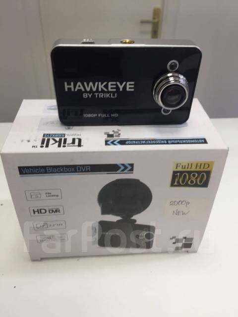 Видеорегистратор vehicle blackbox dvr trikli hawkeye, б/у, в наличии ...