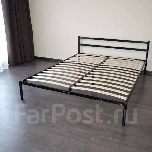 Кровать разборная металлическая "Мета".1400*2000, новый, в наличии ...