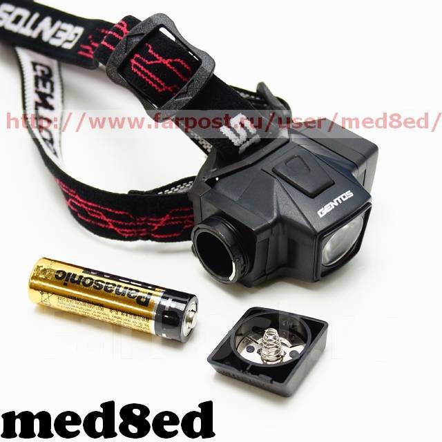 Атом Налобный Фонарь Gentos GD-702D (Япония) Б8 - Другое во Владивостоке