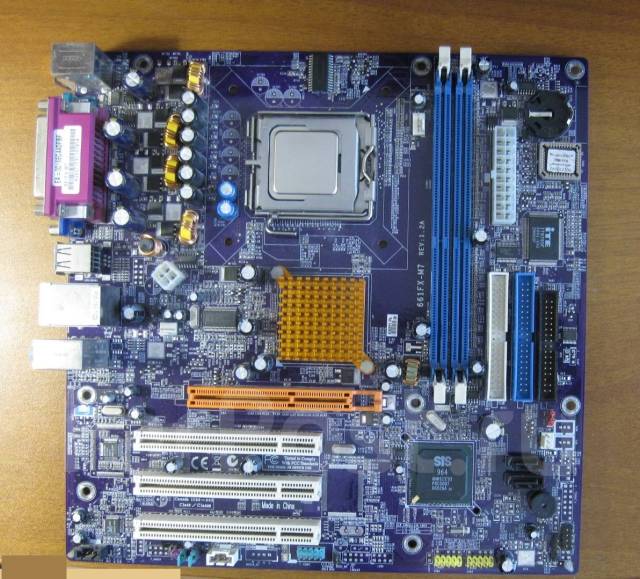 Материнская плата Elitegroup 661FX-M7 / rev1.2A / LGA775 - Материнские ...