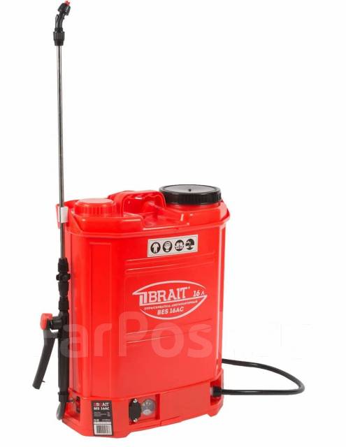 Опрыскиватель аккумуляторный Brait BES-12AC (12 л., 1,5-4 бар, 12В) - Сад и огород во Владивостоке