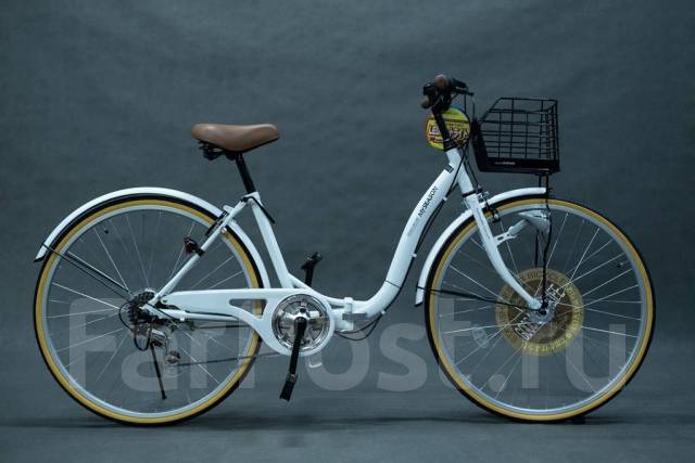 Японский складной велосипед Mypallas, сталь, размер колес: 26, новый, в ...