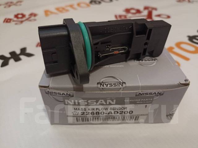 Датчик расхода воздуха Nissan SR20, VQ30 22680-AD200 5 контактов купить ...