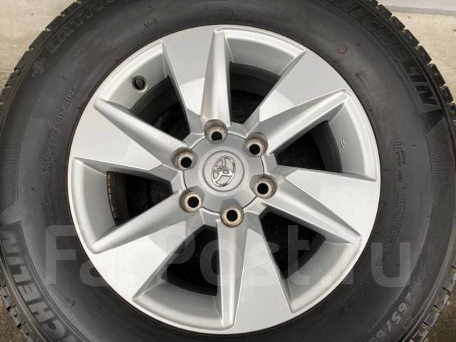 Комплект летней резины на литье Toyota LC Prado 265/65R17 (2018 год ...