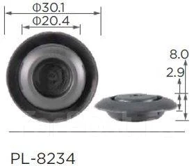 Клипса для Nissan [PL-8234] купить во Владивостоке по цене: 40 ...