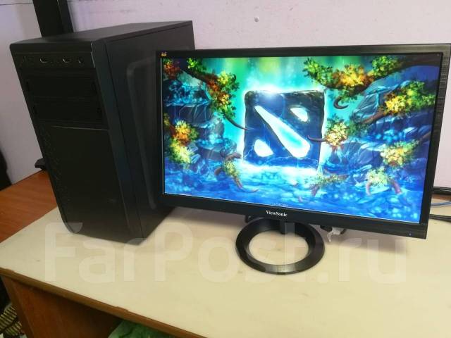 Комп с монитором 22" 2019г Pentium G4560,8Gb, GT730-2GB, SSD 120Gb ...