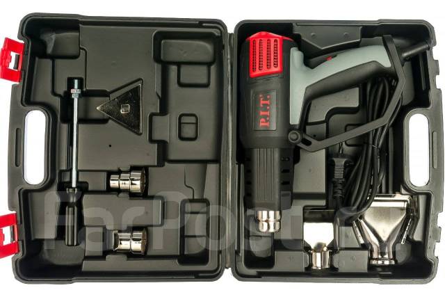 Фен строительный PIT PHG2001-C PRO (2кВт, 50-650гр. ), новый, в наличии ...
