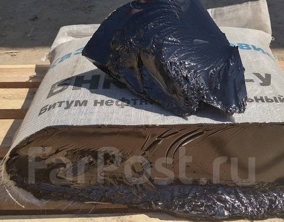 Битум нефтяной кровельный БНК 40/180 (40кг), в наличии. Цена: 2 200₽ в ...