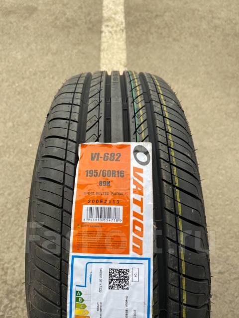 Ovation EcoVision VI-682, 195/60R16, 16", 5 шт, в наличии, 195 мм, 60 %, радиальный, летние ...