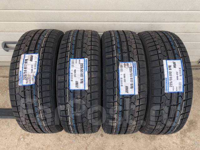 Toyo Observe Garit GIZ, 225/55 R17, 17", 1 шт, 225 мм, 55 %, радиальный, зимние, без шипов. Цена ...