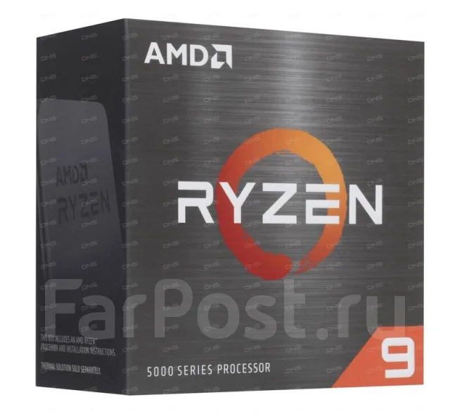 AMD Ryzen 9 5950X BOX, новый, в наличии. Цена: 105 000₽ во Владивостоке