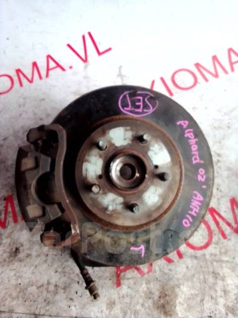 Ступица Toyota Alphard 2000-2008(2005) 4350228090 ANH10 2AZFE, передняя ...