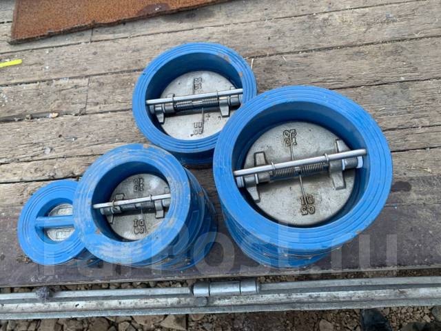 Обратный клапан Tecofi Ду 65, 80, 125, двухстворчатый межфланцевый, в ...