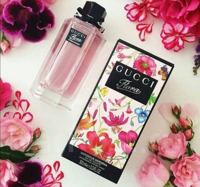 Женские духи Gucci Flora Gorgeous Gardenia, 100 мл. Стойкие. Под заказ ...
