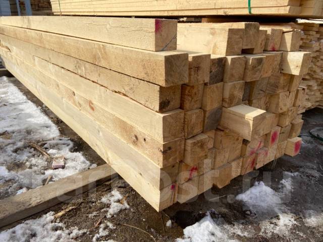 Брус 10*10 (100*100*4000мм), в наличии. Цена: 15 000₽ в Уссурийске