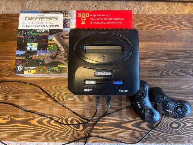 SEGA Retro Genesis Modern + 300 игр - Игровые приставки и консоли во ...