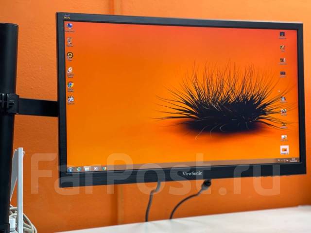 Классный большой Монитор ViewSonic 22"+кронштейн! Гарантия 1 Год, ЖК ...